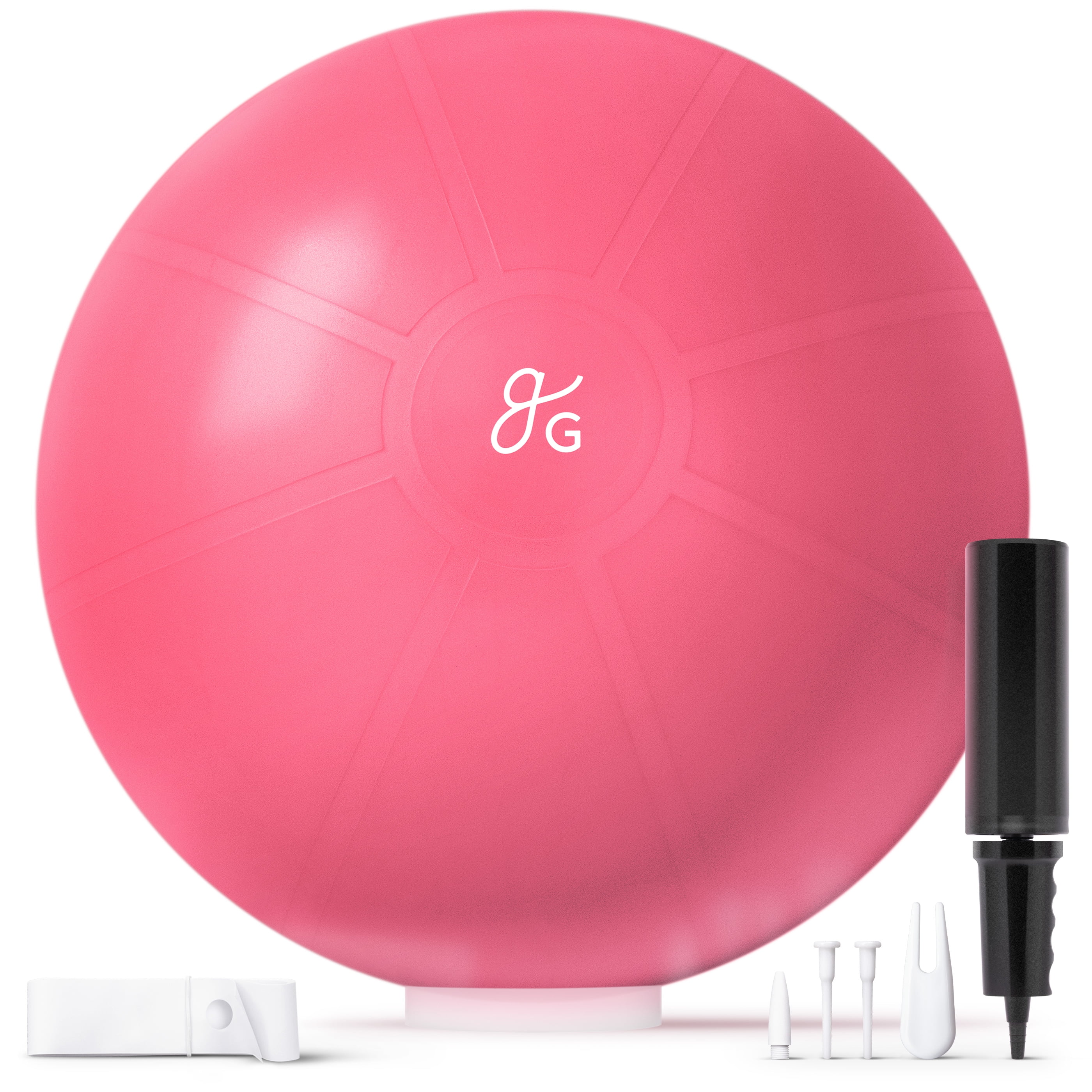 Greater Goods Professional Exercise Ball; Yoga Ball for Working Out ...