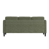 Mainstays Westley Swoop Arm 74" Sofa, Moss Green - Walmart.com