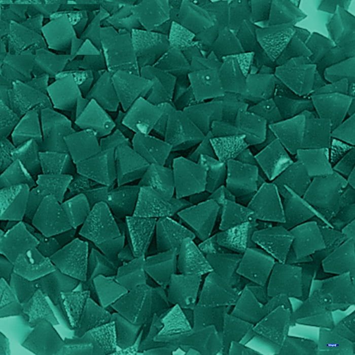 Plastic Pyramid Media Green Medium Cut 5 Lb Vibratory Tumbler Jewelry ...