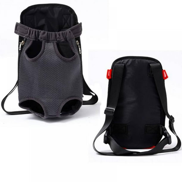 Pets Carrier Dog Front Chest Backpack Five Holes Backpack Dog Outdoor ...