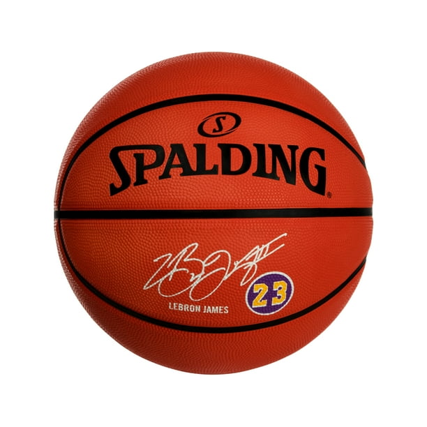 Spalding LeBron James 29.5" Outdoor Basketball - Walmart.com - Walmart.com