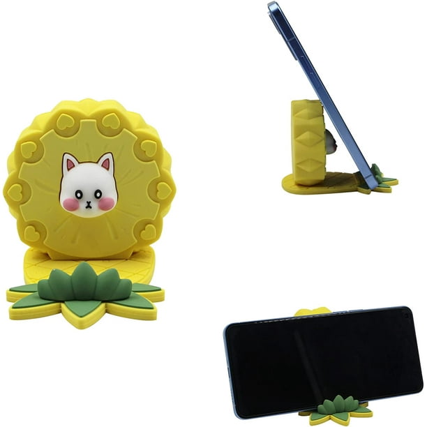 Amamcy Cute Cartoon Fruit Phone Holder Cellphone Stand Animal Fruit ...