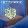 DIY Tulip Night Light Kit - Creative Cube Flower Sea Table Lamp for ...