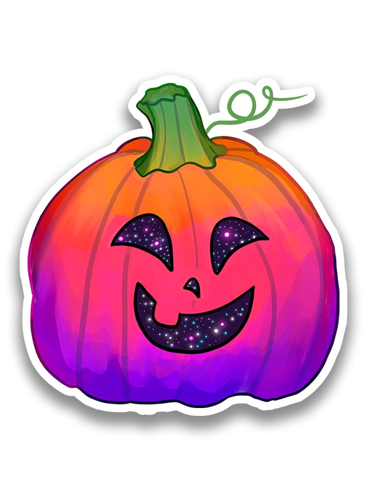 Celestial Smile Sticker -Rose Khan Designs, Vinyl Sticker - Walmart.com