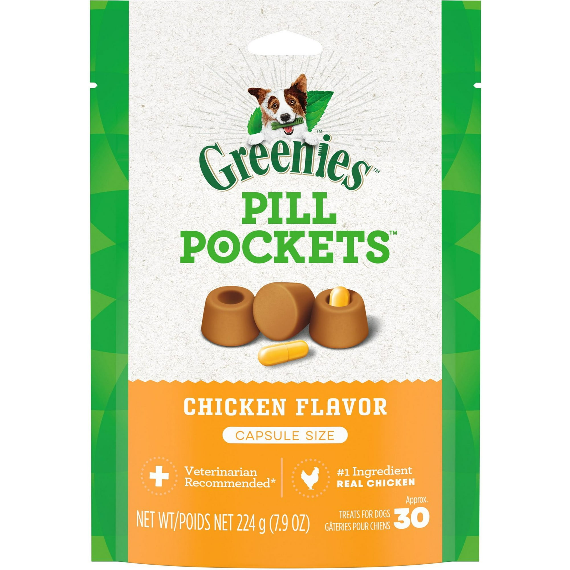Click here for Greenies Pill Pockets Chicken Flavour Capsule Size... prices