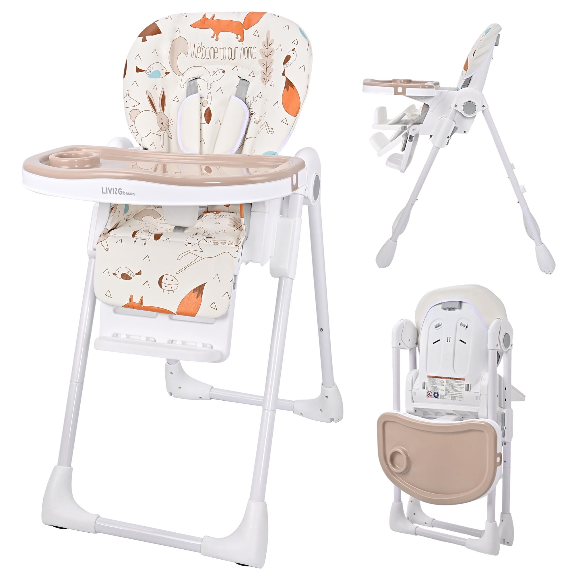 Click here for Livingbasics Foldable Baby High Chair  Baby Feedin... prices