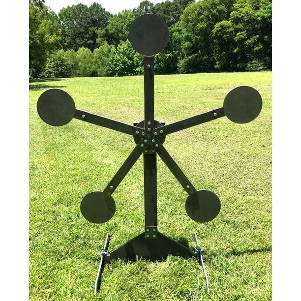 AR500 Portable Texas Star "No Weld" Reactive Steel Shooting Target - 8 ...