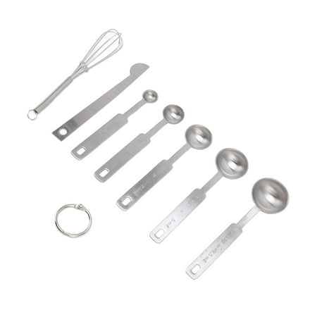 Measuring Spoons, Baking Measuring Spoons Stackable Design With Leveler ...
