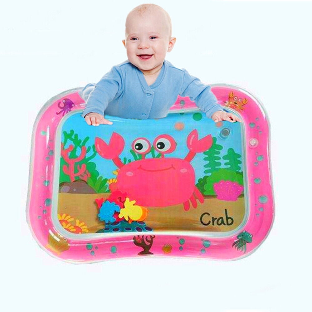Baby Tummy Time Premium Inflatable Water Mat Newborn, Infants and ...