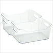 Simplify 6 Pack Plastic Organizing Storage Basket Set, White - Walmart.com