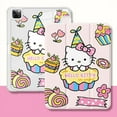 Sanrio Anime Hello Kitty Ipad Case Air 1 2 3 4 5 Cartoon Cute Printing Acrylic Anti Bending 10 9