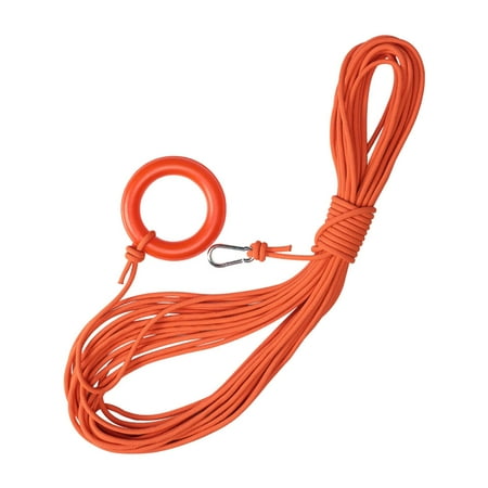 20m x 8mm Reflective Water Life Saving Rope Float Line Floating with ...