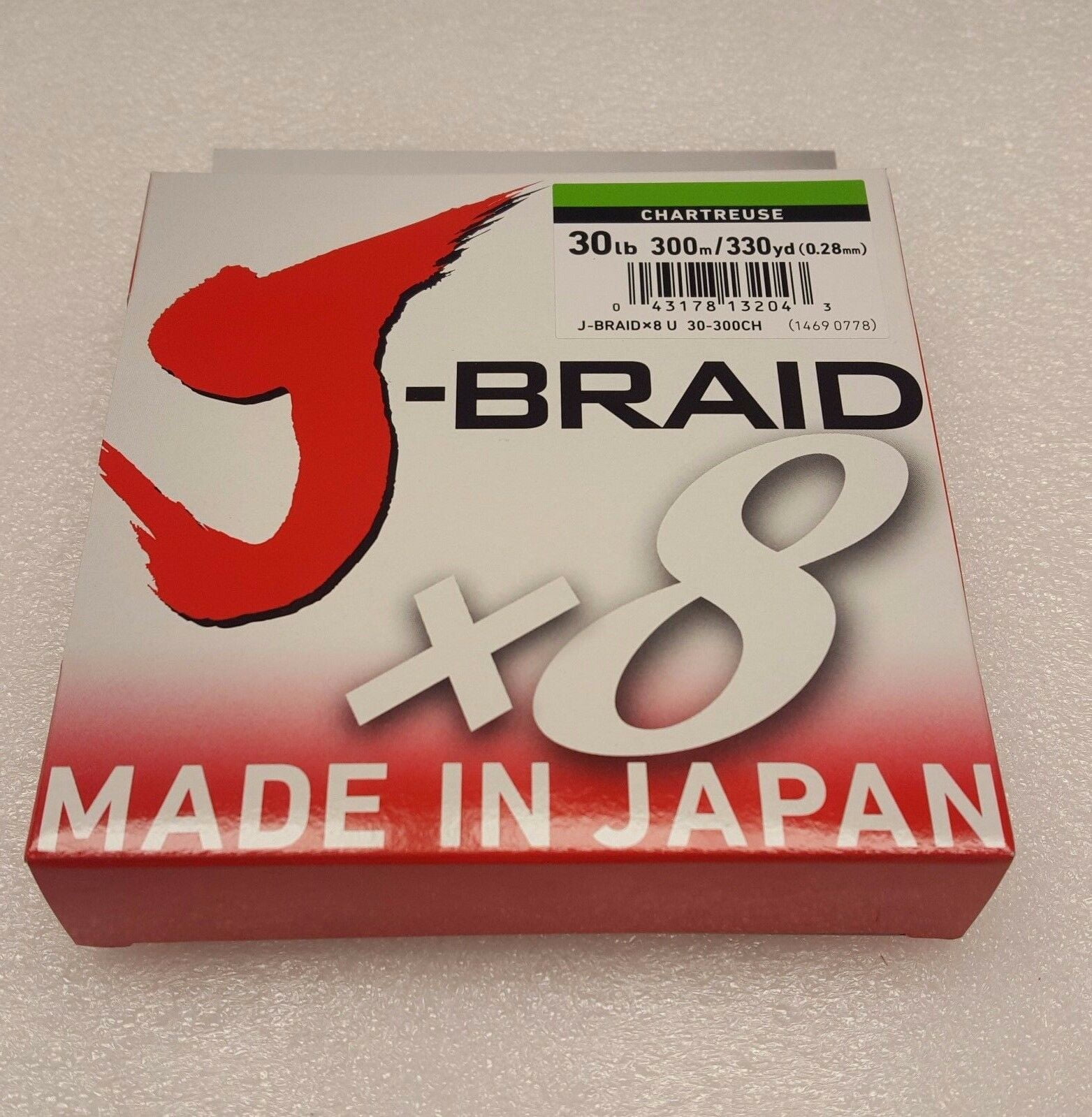 Daiwa J-Braid Chartreuse Fishing Line 330 Yards 30lb Test - Walmart.com