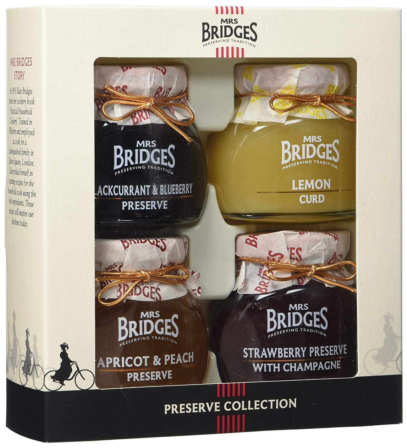 Mrs Bridges Preserves Collection Gift Box, 4 Ounce Jars - Walmart.com