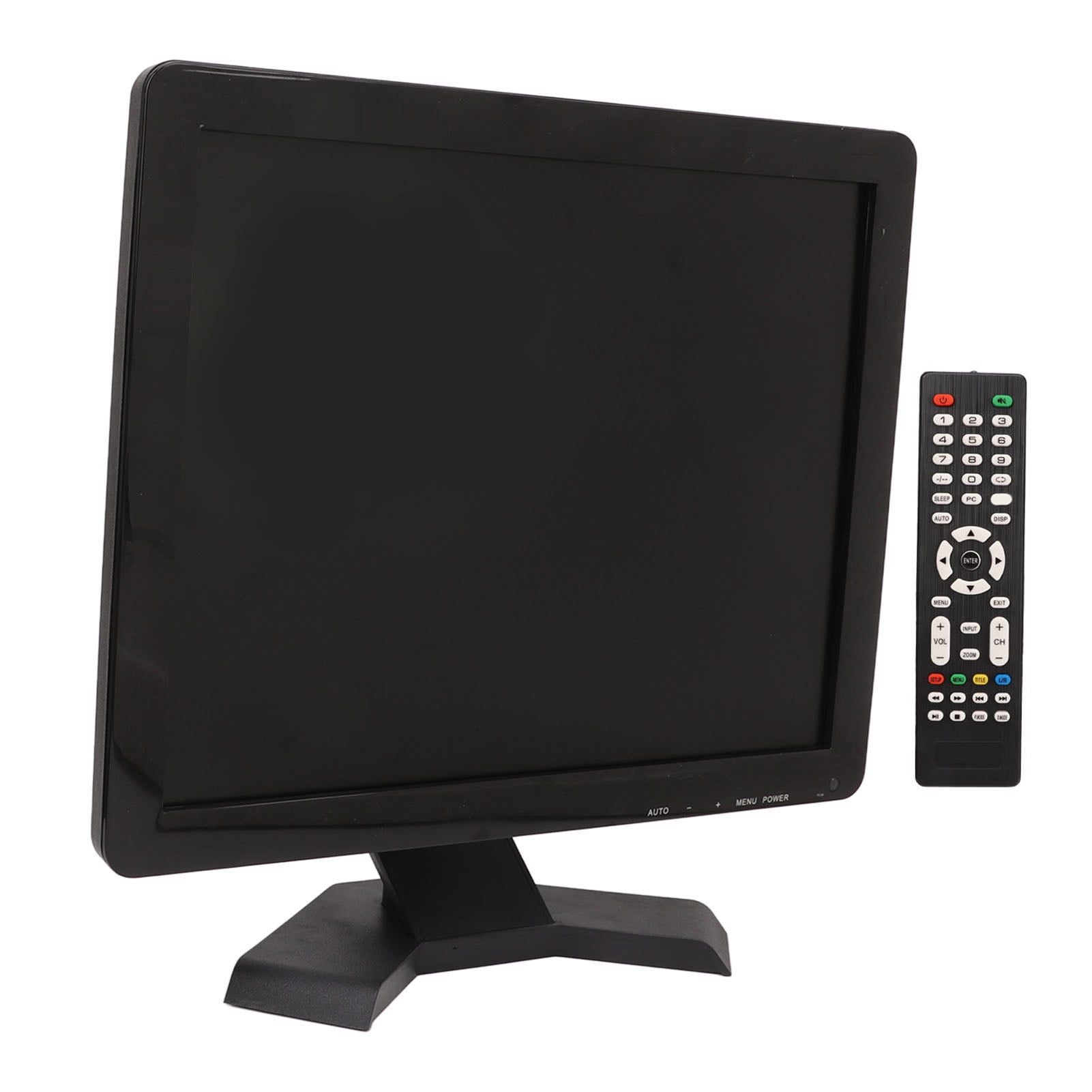 VGA AV BNC USB DC Entrada Monitor, HD LCD Monitor Light Multifuncional ...