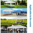 COBIZI 10x20 Pop up Canopy Tent Party Canopy Outdoor Event Protable ...