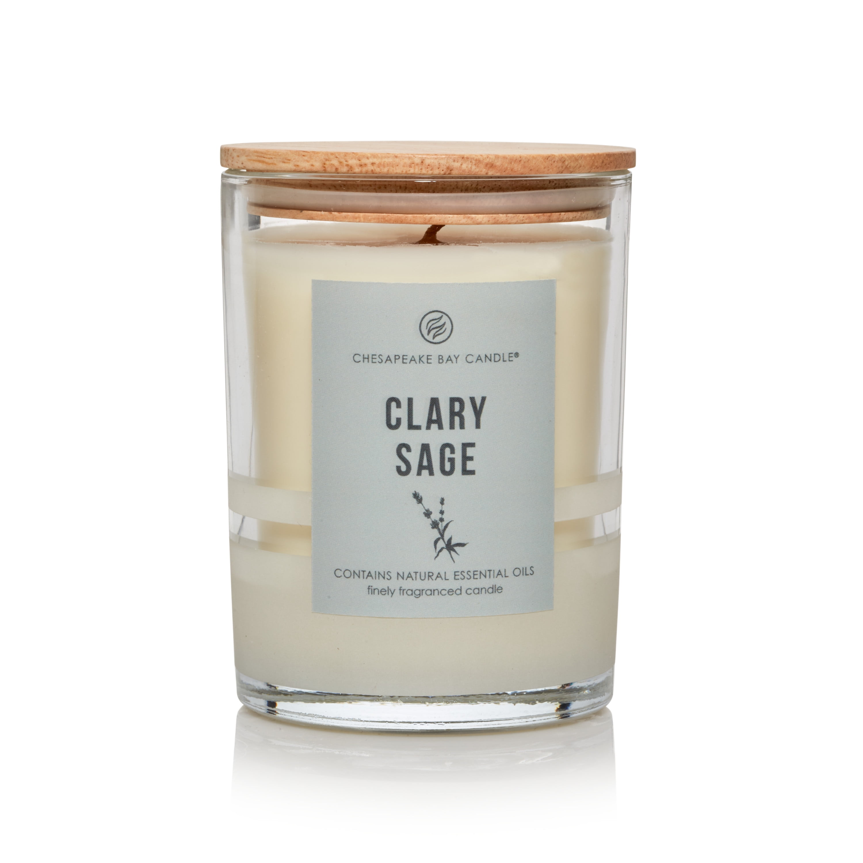 Chesapeake Bay Candle Minimalist Collection Clary Sage - 8oz Half ...