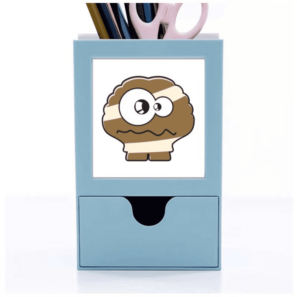 Universe And Alien Brown Alien Desk Supplies Organizer Pen Holder Card ...