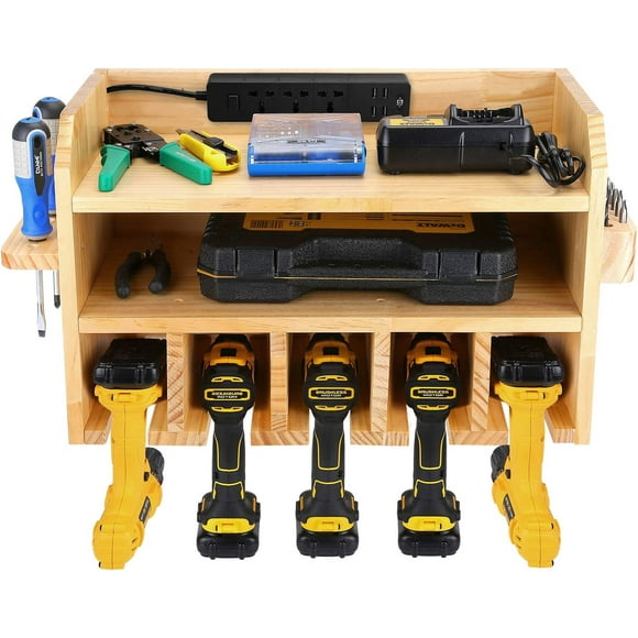 Cordless Drill Storage Rack