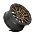 Fuel 1PC Cast Aluminum Rim D681 20X10 5X5.0 MT-BRNZ-BBR -18MM ...