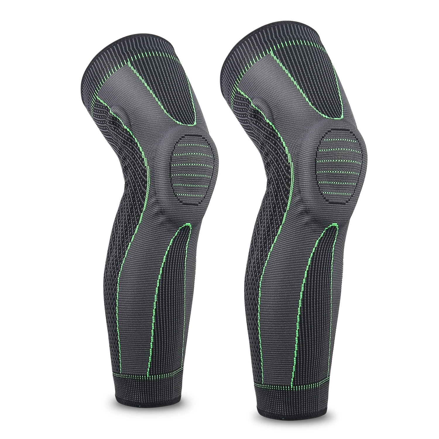 Full Leg Sleeves Long compression leg sleeve Knee Sleeves Protect Leg ...