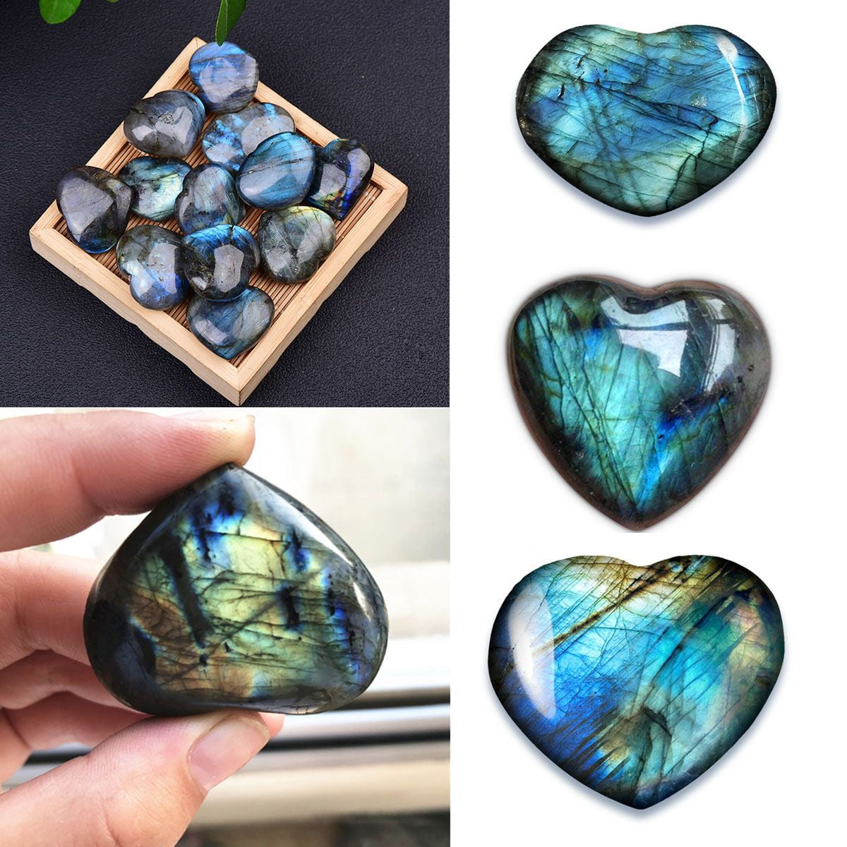 Cabochons Craft Supplies & Tools Beautiful yellow fire Labradorite ...