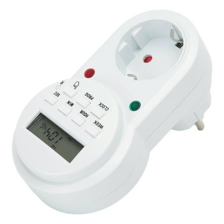 Programmable Timer 16A Smart Digital Programmable Timer Socket Cycling ...