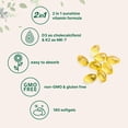 Micro Ingredients Vitamin D3 5000iu with K2(MK-7) 100mcg, 180 Softgels ...