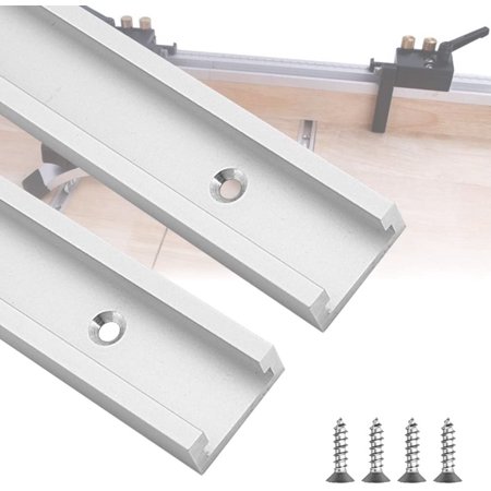 300mm Aluminum T-Track T-Slot, T-Track Miter Track for Table Saw ...