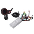 NFTIGB 48V 60V Electric Bike Scooter Controller Kit with Round Colorful ...