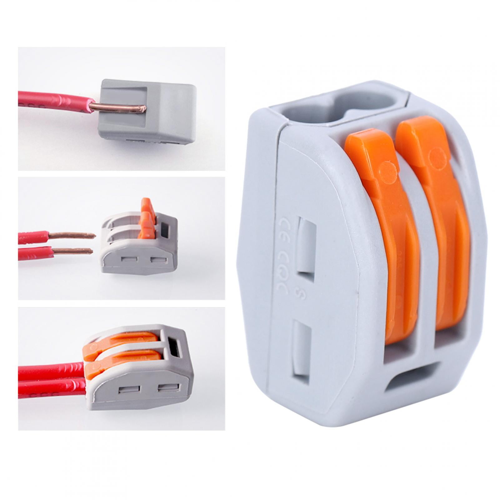 Cable de conexión rápida, 20 piezas PCT-212 Conector de cableado ...