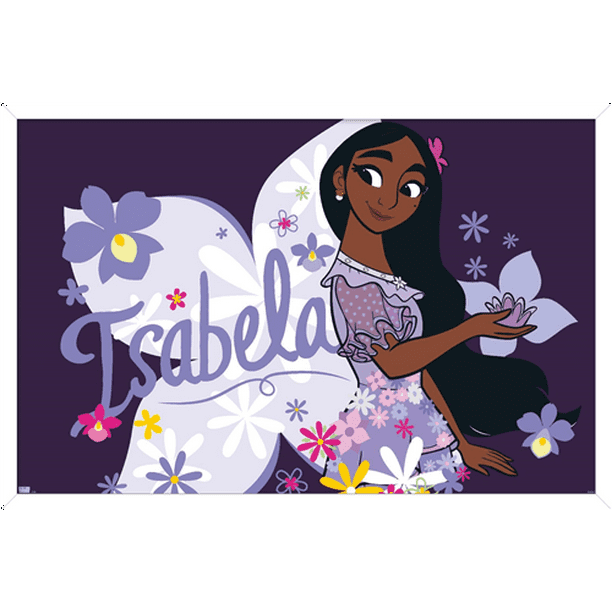 Disney Encanto - Isabela Wall Poster, 22.375" x 34", Framed - Walmart.com