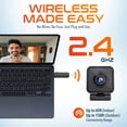 Delton C50 Webcam for PC, Ultra 1080p Webcam with Microphone, AI Face ...