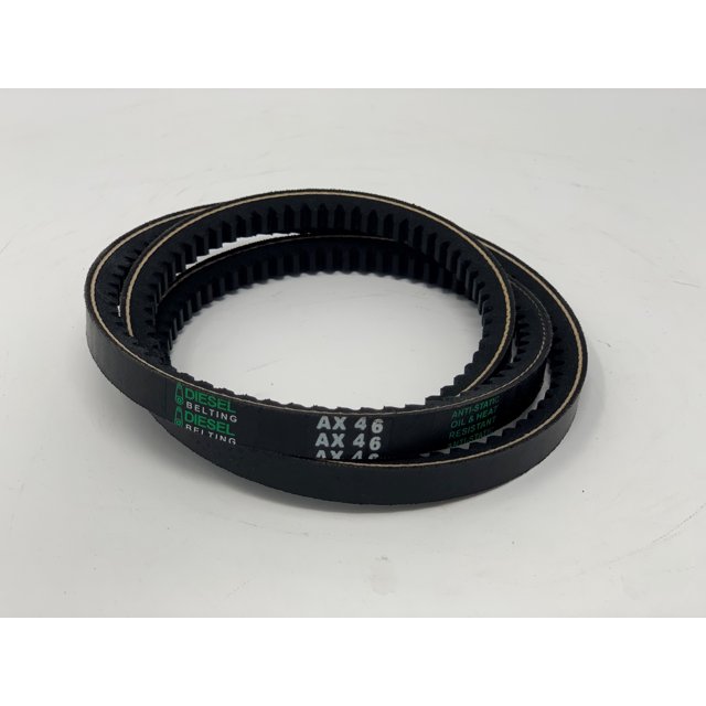 AX46 Classic Cogged V-Belt 1/2 x 48in Outside Circumference - Walmart.com