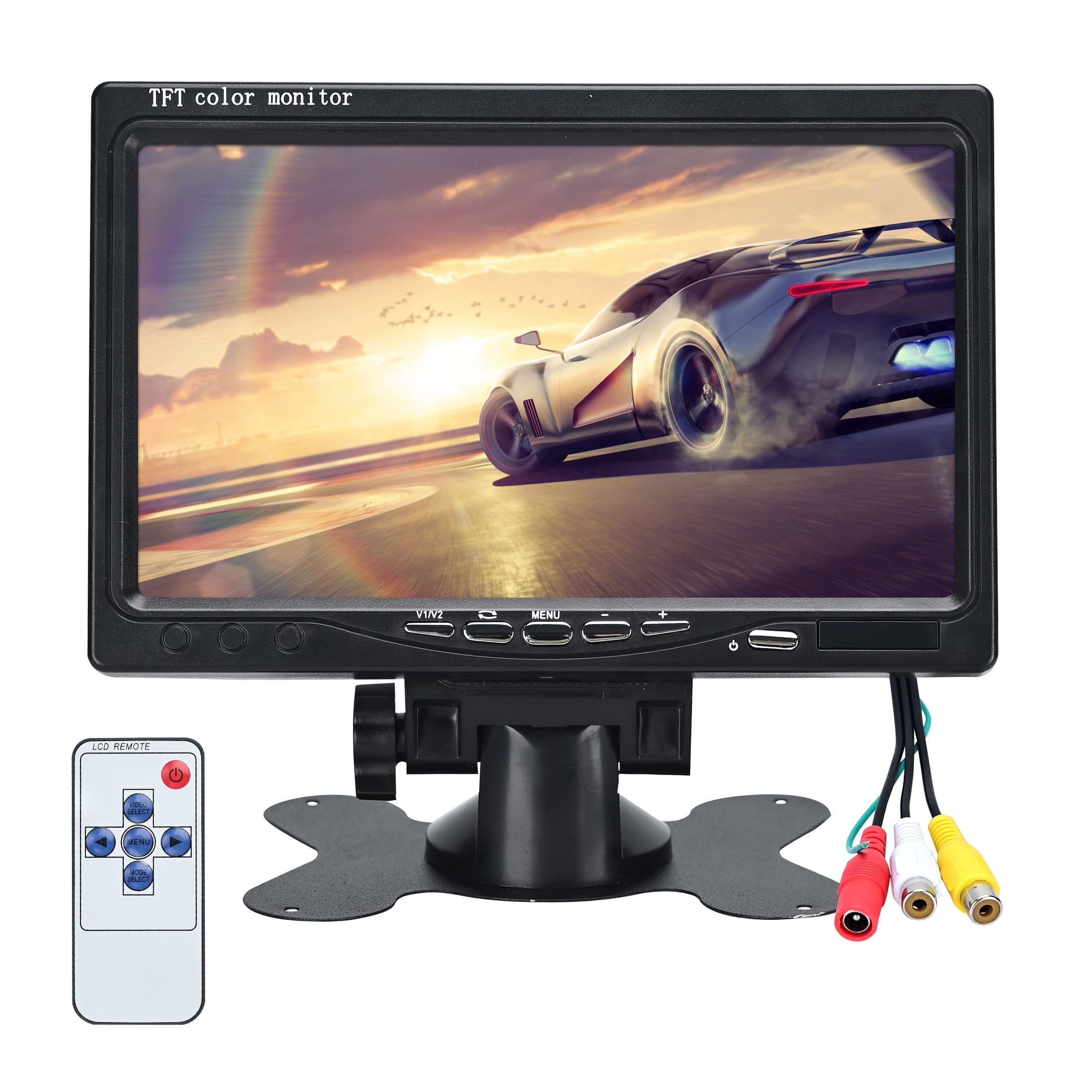 Lychee Car Backup Camera, Night Vision 7" Digital TFT LCD Screen ...