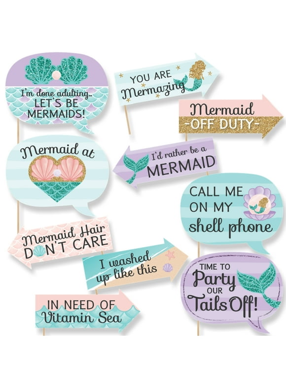 Mermaid Party Decorations in Mermaid Party Supplies - Walmart.com