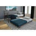DHP Manila Metal Daybed and Trundle, Twin/Twin Size, Bronze - Walmart.com