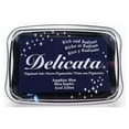 Tsukineko Delicata Pigment Ink Pad Silvery Shimmer - Walmart.com