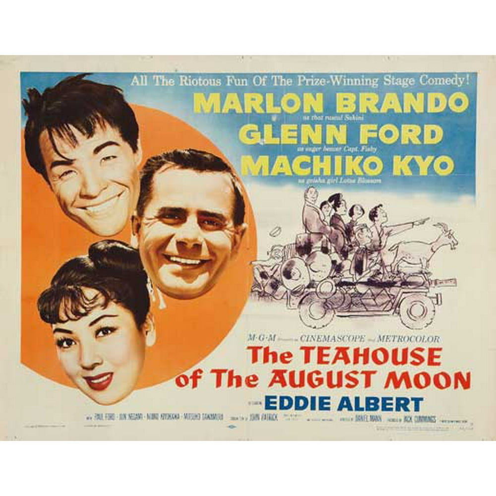 The Teahouse of the August Moon - movie POSTER (Style A) (27" x 40 ...