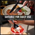 150pcs Black Disposable Cutlery Set – Heavy Duty Plastic Silverware ...