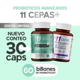 Suplemento Alimenticio Megabiotic Probióticos 60 Billones y 11 Cepas Inulina de Agave y Aloe ...