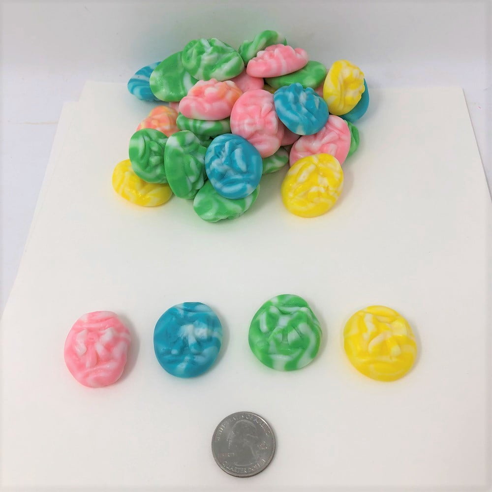 Gummi Eggs Swirly Eggs bulk gummy candy 1 pound Easter Gummies ...
