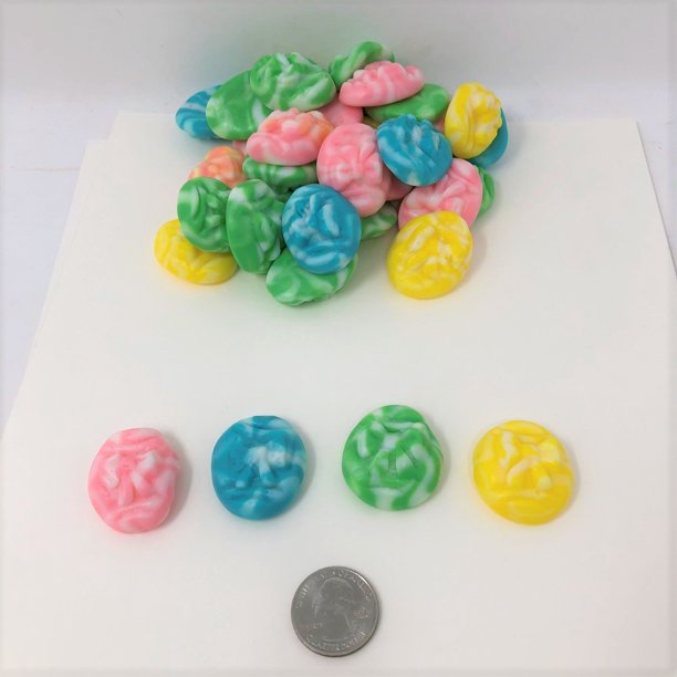 Gummi Eggs Swirly Eggs bulk gummy candy 1 pound Easter Gummies ...