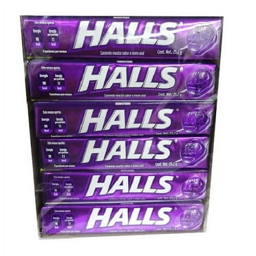 HALLS Cough Drops Intense Cool Extra Strong - 12 Pack - Walmart.com