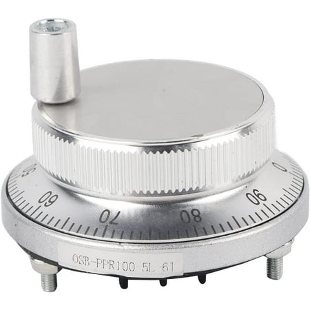licenbar Pulse Encoder Handwheel, 5V 60MM Hand Wheel Pulse Encoder Mill ...
