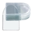 CozeLy Jewelry Storage Sleeves PVC Protector Sleeves Single Pocket ...