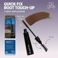 No Gray Quick Fix Triple Wand Instant Temporary Root Touchup, Brown, 0. ...