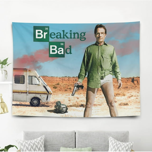 Breaking Bad-Theme Anti-pilling Tapestry Gift Wall Hanging Backdrop for ...