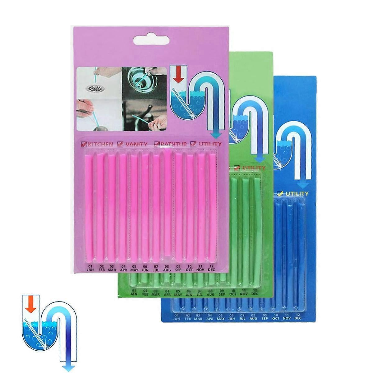 Click here for Czy 36 Pieces Drain Cleaning Sticks Sani Sticks Cl... prices