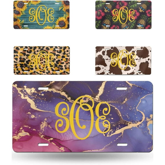 Personalized Front License Plates